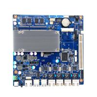 China Network Security Firewall Mainboard Atom D2550 4 Lan Mini Itx Pfsense Router for sale