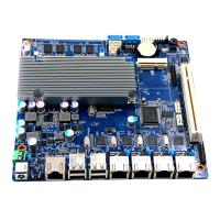 China Network Security Firewall Mainboard Atom D2550 4 Lan Mini Itx Pfsense Router for sale