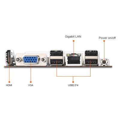 China Intel® Celeron 1037U 8 GPU Mining PC Motherboard 8 PCIE 16X 55mm Spacing for sale