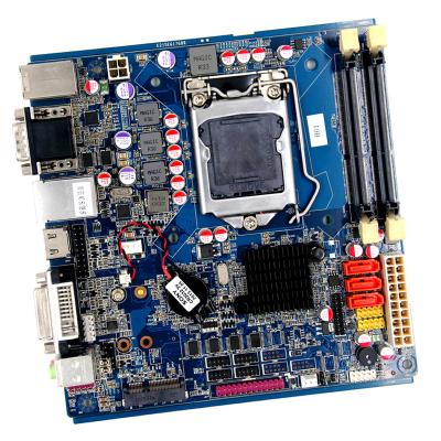 China Intel H61 Mini Itx Industrial Motherboard LGA1155 8 USB 2.0 3 SATA2.0 for sale