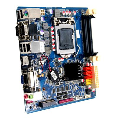 China Intel H61 Mini Itx Industrial Motherboard LGA1155 8 USB 2.0 3 SATA2.0 for sale