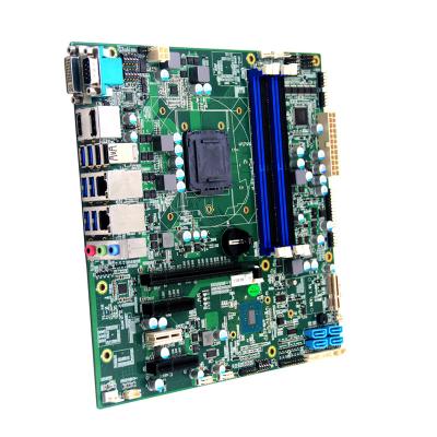China LGA1151 Industrial Mini Itx Motherboard Intel 6th 7th I3 I5 I7 CPU Dual LAN for sale
