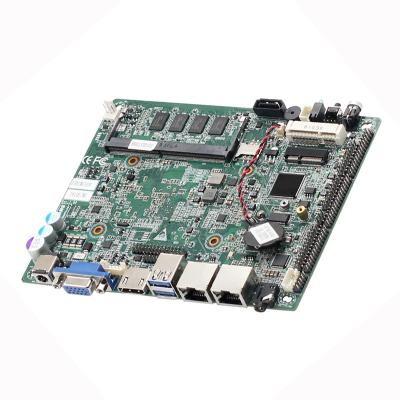 China Gemini Lake J4105 J4125 3.5 And 4 Inch Motherboard Quad Cores 6 COM 2 LAN Fanless Industrial for sale