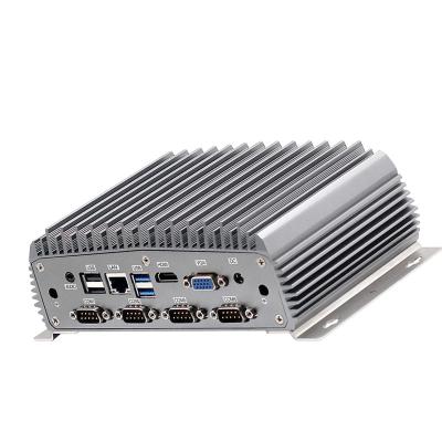 China 6COM 1LAN Industrial Mini PC with Intel® Quad Core N4200 CPU for sale