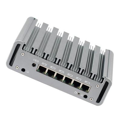 Cina 6 Gigabit LAN Firewall Mini PC Intel 6a generazione I3-6100U I5-6200U I7-6500U Supporto Senso PF in vendita