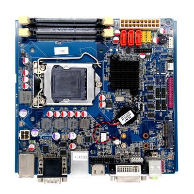 China Intel H61 Mini Itx Industrial Motherboard LGA1155 8 USB 2.0 3 SATA2.0 for sale