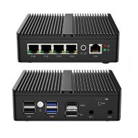 China Intel® J5005 4*2.5G LAN Firewall computer pFsense industrial pc for sale