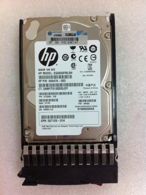 Cina Alto tempo di servizio di DP SRS HDD di HP 600GB 6G 10K 2,5 di affidabilità molto in vendita