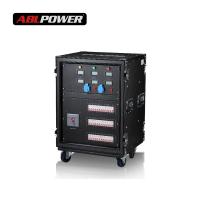 China 400A Stage Power Distro Box Light Power Control 380v CAMLOCK 36J Channels for sale