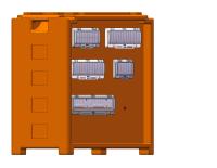 China 20 Channel Power Distro Boxes With Anti - Short Circuit Controller for sale