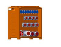 China 20 Channel Power Distro Boxes With Anti - Short Circuit Controller for sale
