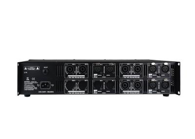 中国 1000w多機能10Hz 6チャネルの電力増幅器 販売のため