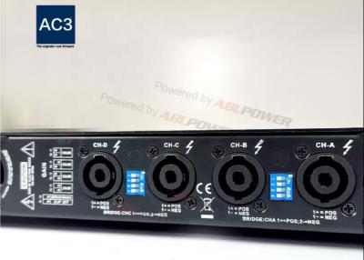 Cina 1500W*4 l'amplificatore di potenza digitale sano professionale della classe d di amplificatore di potenza 1U ha importato originale in vendita