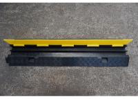 China ABL 2 Channel Stage Performance Rubber Cable Protector Ramp for sale
