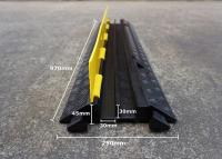 China ABL 2 Channel Stage Performance Rubber Cable Protector Ramp for sale