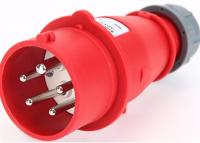 China 380V IP44 32A Electrical Plug And Socket E-225X for sale