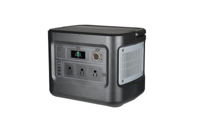 Cina Il LCD in tempo reale visualizza il caricatore esterno della Banca di potere del pannello solare della centrale elettrica 1000W per l'alimentazione elettrica all'aperto di emergenza in vendita
