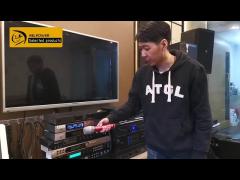 High-quality wireless microphone not only sound quality clear, anti-collision function is also outst