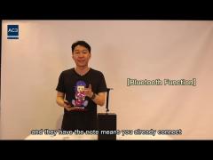 Integrated classroom speakers and microphones make teaching easier