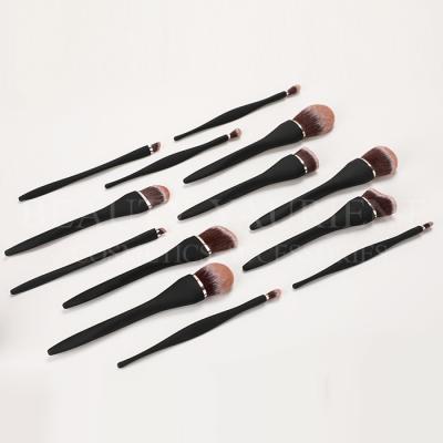 Cina Una spazzola cosmetica sintetica durevole di 13 del pezzo del fronte di trucco toni degli strumenti 3 in vendita