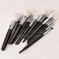 China 14Pcs Black Face Makeup Brush Set for sale