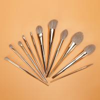 China ISO14001 Professional High End Makeup Brush 13pieces Triangular Handle for sale