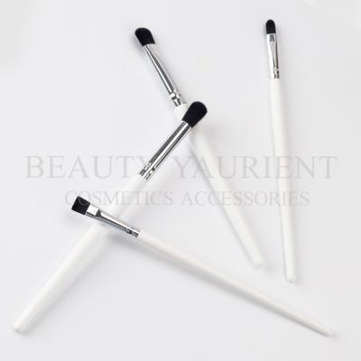 Cina La morbidezza rizza la spazzola Kit White Wooden Handle di trucco dell'ombretto 4pieces in vendita