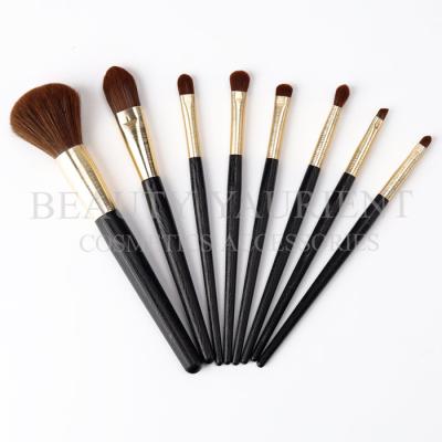 Cina Il logo privato spazzole di trucco dell'OEM del set di pennelli di trucco di 8 pezzi pela amichevole in vendita
