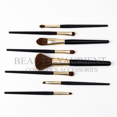 Cina Il logo privato spazzole di trucco dell'OEM del set di pennelli di trucco di 8 pezzi pela amichevole in vendita