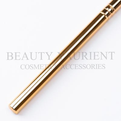 Cina Champagne Gold Fluffy Eyeshadow Makeup di lusso spazzola la lunghezza di 148mm in vendita