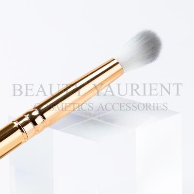 Cina Champagne Gold Fluffy Eyeshadow Makeup di lusso spazzola la lunghezza di 148mm in vendita