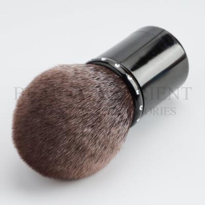 Cina Spazzola a cupola di trucco della spazzola cosmetica di Kabuki della maniglia di ISO14001 Alminum in vendita