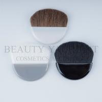 China Silkscreen Logo Plastic Base Compact Makeup Brush 30g Eco Friendly for sale