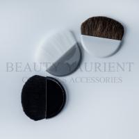 China Silkscreen Logo Plastic Base Compact Makeup Brush 30g Eco Friendly for sale