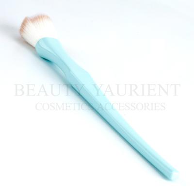 Cina Spazzola blu di trucco dei capelli di PBT singola in vendita