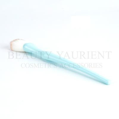 Cina Spazzola blu di trucco dei capelli di PBT singola in vendita