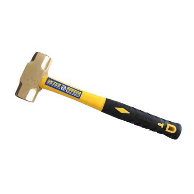 China NON SPARK 2LB PROFESSIONAL 65% BRASS FIBERGLASS HANDLE GROUND for sale