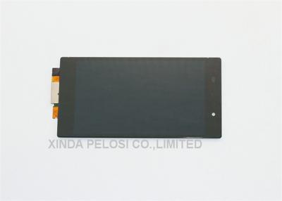 China 5.0 Inches Cell Phone Screen , Complete Black Sony Phone Replacement Screen for sale