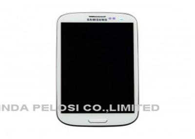 China Capacitive S3 LCD Touch Screen And Digitizer Assembly Blue White 1280x720 for sale