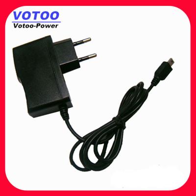 Cina Micro adattatore 5v 1500ma, adattatore di corrente continua di CA di USB di potere della macchina fotografica digitale in vendita