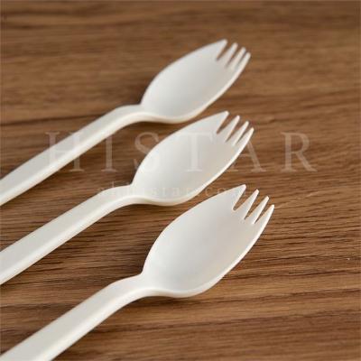 China Recyclable Disposable Dessert Spoon Biodegradable Ice Cream natural Spoon for sale