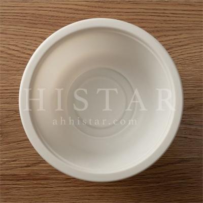 China Corn Starch Natural Color Disposable Ice Cream Bowl Compostable Food Bowl for sale