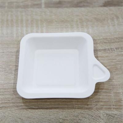 China Reusable natural Dinner Plate Microwavable Disposable Bagasse Dessert Plates For Wedding for sale