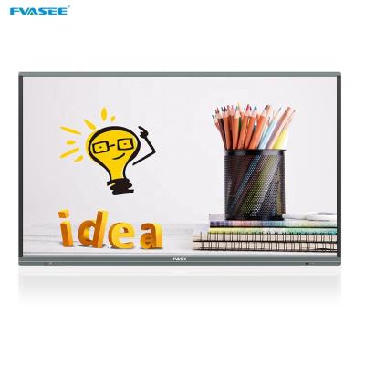 China FVASEE 65 Inch Interactive Touch Panel 20 Point Infrared Android System for Education for sale