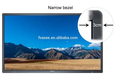 China 55 Inch Interactive Flat Panel 20 Point IR Touch Android OS Presentation Whiteboard 4K for sale