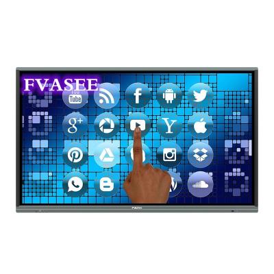 China 50 Inch Interactive LCD Touch Screen Panel for School Energy Saving 4K for sale