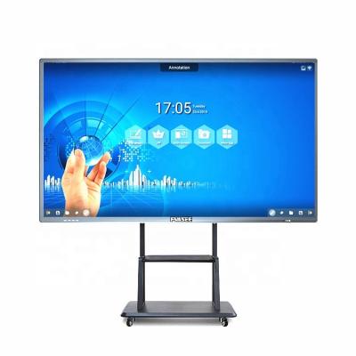 China 65 Inch Interactive Smart Whiteboard Touchscreen All in One Education Equipment 10 Point Touch for sale