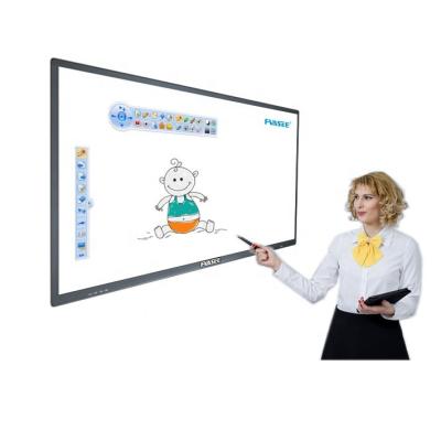 China 65 Inch Interactive Smart Whiteboard Touchscreen All in One Education Equipment 10 Point Touch for sale