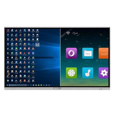 China 75 Inch LCD Smart Touch Screen Interactive Whiteboard 4K UHD 20 Point Touch for sale