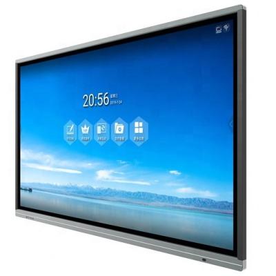 China 75 Inch LCD Smart Touch Screen Interactive Whiteboard 4K UHD 20 Point Touch for sale